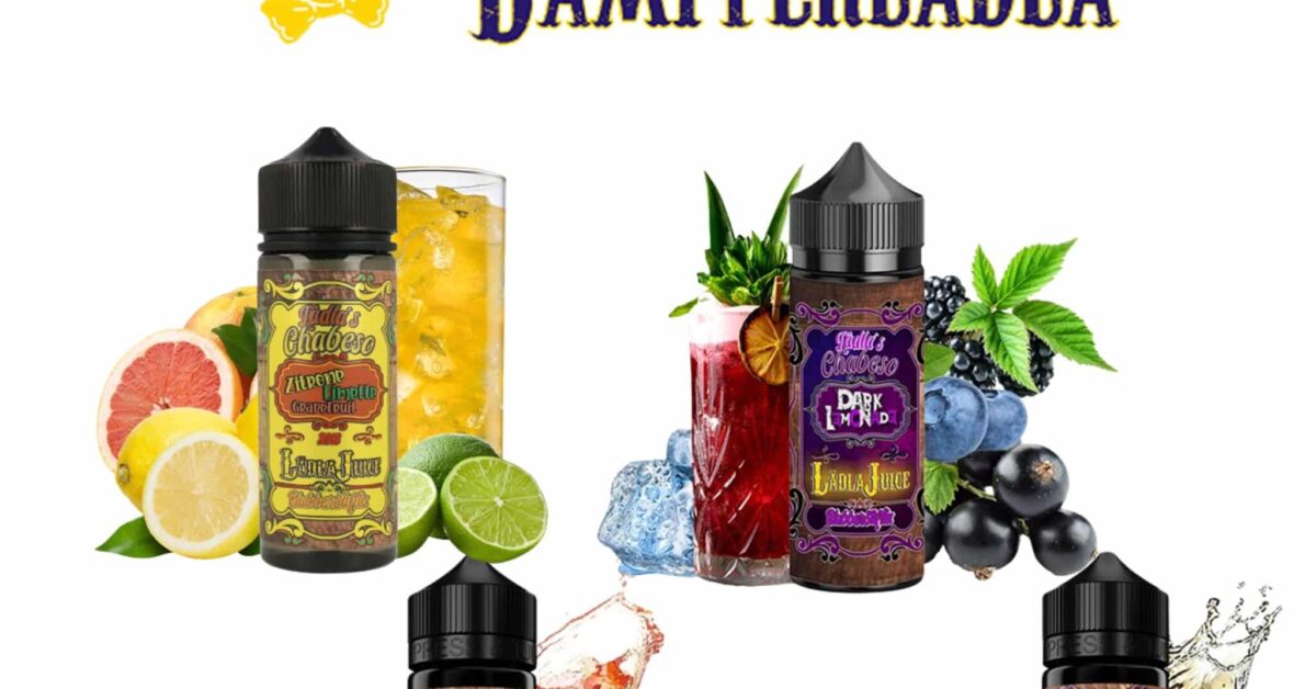 LÄDLA's CHABESO & BLUBBERSÄFTLA | 120 ML LONGFILL | 10 ML AROMA ...