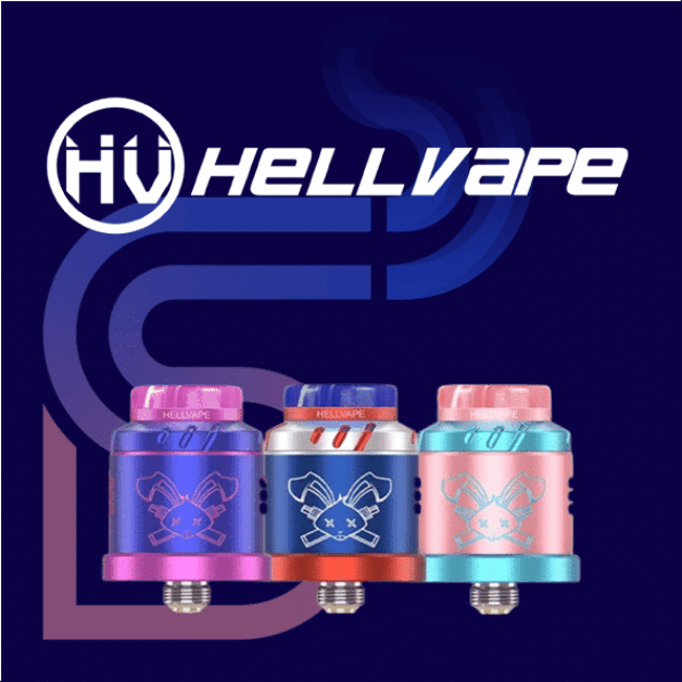 DEAD RABBIT SOLO RDA 6th ANNIVERSARY | HELLVAPE | RDA 22MM | GROßE ...