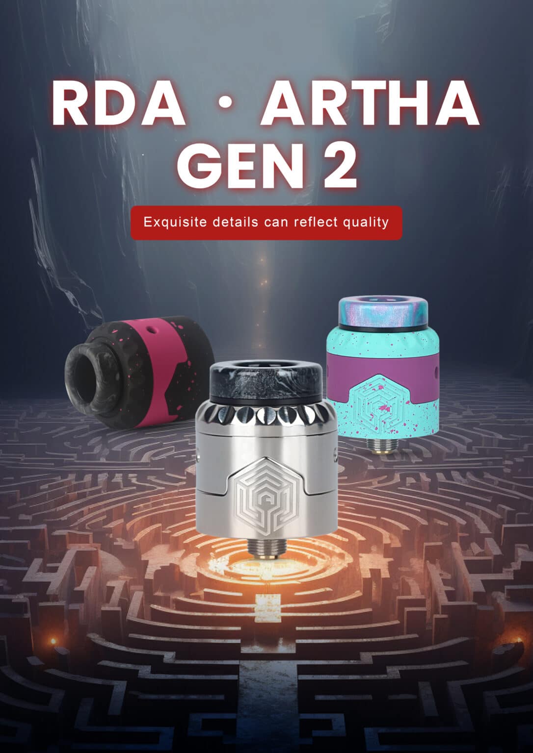 ARTHA GEN 2 RDA 24 MM | ADVKEN | ABSOLUT LEGENDÄR