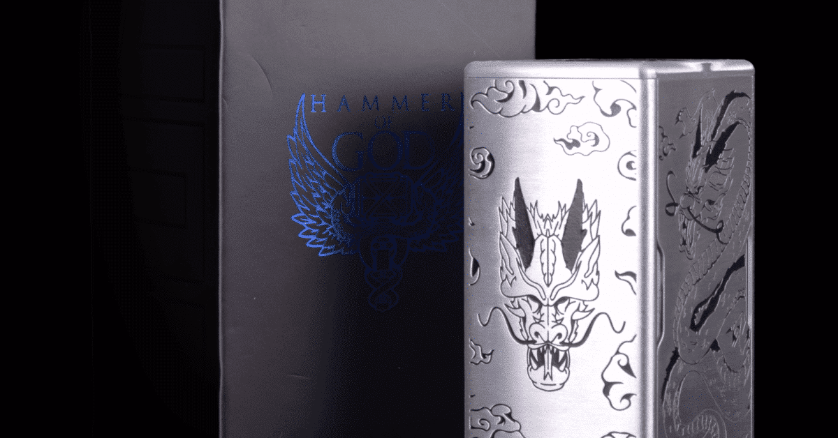 HAMMER OF GOD SHINOBI | BOX MOD | VAPERZ CLOUD | GIGANTISCH UND KRAFTVOLL